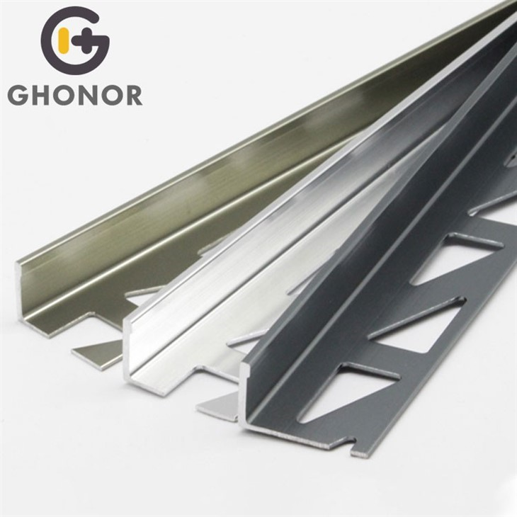 China Aluminum L Shaped Tile Edging Trim Manufacturers Suppliers ...